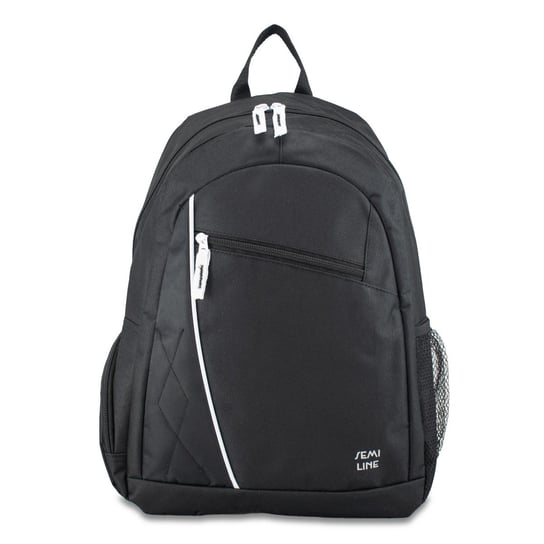 Stylowy młodzieżowy czarny plecak Semi Line - Semi Line | Sklep EMPIK.COM