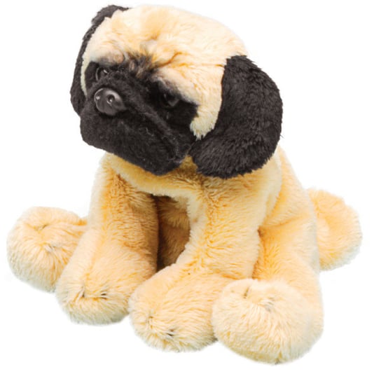 Suki, Siedzący mops, maskotka, 13 cm - Suki | Sklep EMPIK.COM