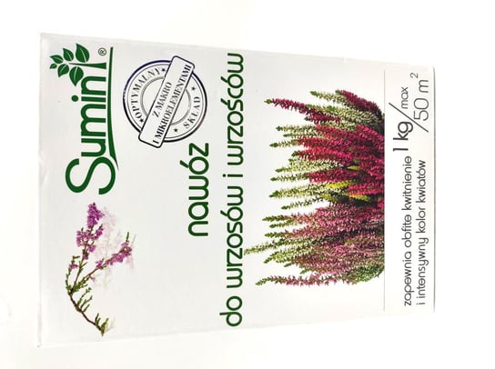 Sumin Nawóz Do Wrzosów I Wrzośców 1 Kg Optymalny Skład - SUMIN | Sklep EMPIK.COM