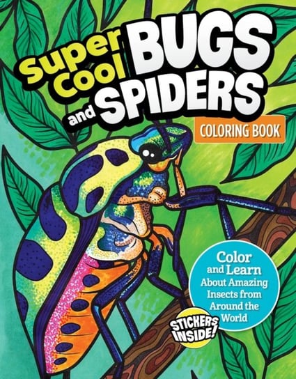 Super Cool Bugs and Spiders Coloring Book - Matthew Clark | Książka w Empik