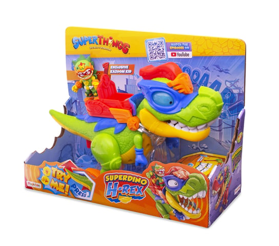 Super Things Zings Dinozaur H-Rex - SuperThings | Sklep EMPIK.COM