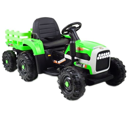Super Traktor Fast Na Akumulator Z Przyczepą, Miękkie Koła, Miękkie ...