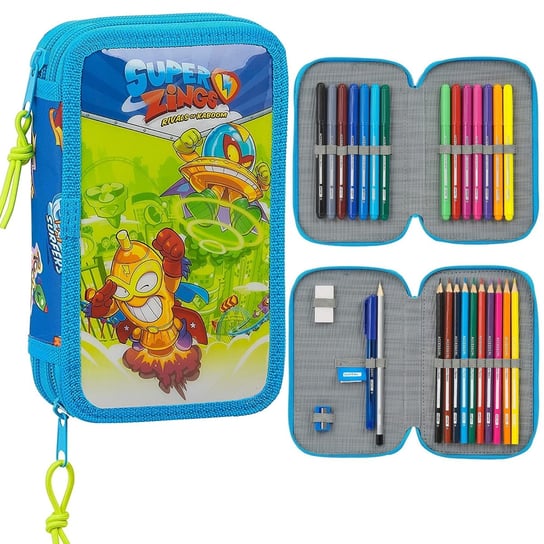 Super Zings, piórnik seria 5, Safta - Super Zings | Sklep EMPIK.COM