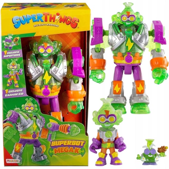 Super Zings Things 10 Seria Superbot Mega-K Zestaw - Magicbox | Sklep EMPIK.COM
