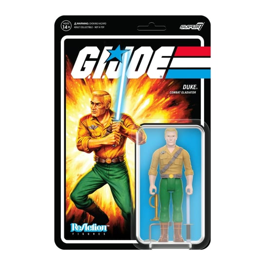 SUPER7 - Figurka reakcji GI Joe, fala 5 Duke - Combat Gladiator (RE ...