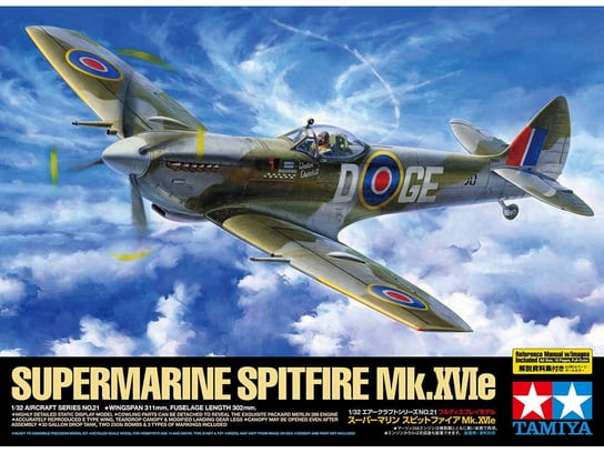 Supermarine Spitfire Mk.Xvie 1:32 Tamiya 60321 - Tamiya | Sklep EMPIK.COM