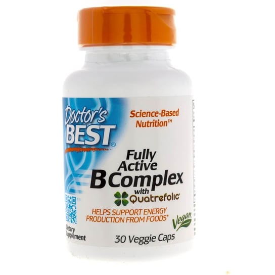 Suplement diety Fully Active B-Complex DOCTOR'S BEST, 30 kapsułek ...