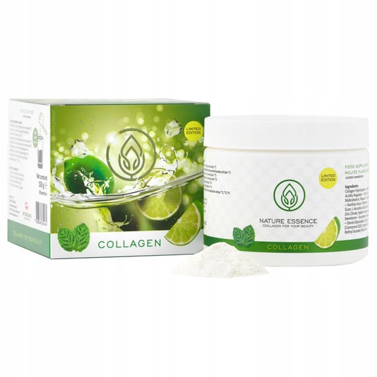 Suplement diety, Kolagen Do Picia Nature Essence Kwas Hialuronowy Koenzym Q10 Witamina C A, 150g ...