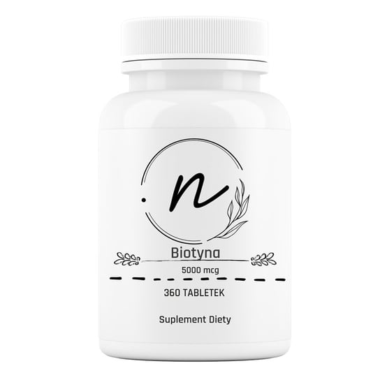 Suplement diety, NaturePro, Biotyna 5000 mcg, 360 tabl. | Sklep EMPIK.COM