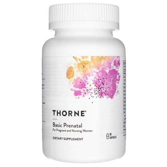 Suplement diety, Thorne Research Basic Prenatal, 90 kaps. | Sklep EMPIK.COM