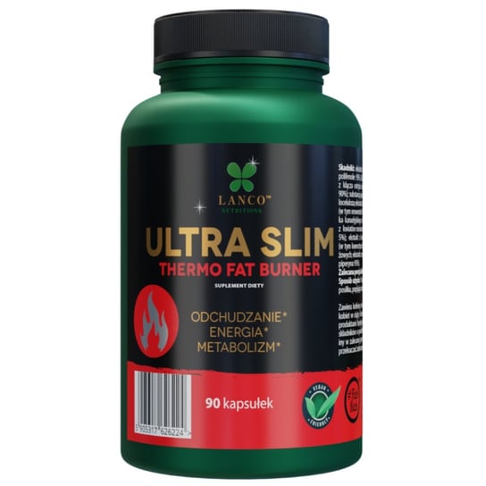 Suplement diety, ULTRA SLIM THERMO FAT BURNER - Mocny spalacz tłuszczu ...