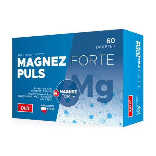 Suplement Na Zmęczenie Magnez W Tabletkach 60 szt Magnez Forte Puls ...