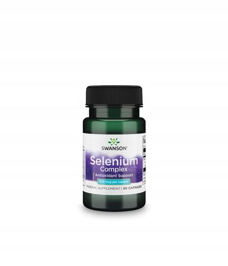 Swanson Selenium Complex 200mcg 90 Selen Odporność Tarczyca Włosy ...