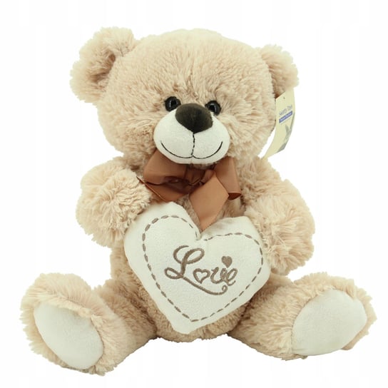 Sweety Toys 3877 pluszowy miś pluszowy miś serduszka LOVE, supersłodki ...