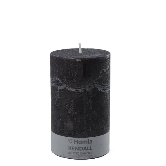Świeca Czarna Dekoracyjna Rustic 7X11 Cm Homla - Homla | Sklep EMPIK.COM