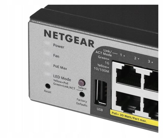 Switch Netgear GS752TPP-300EUS 52p PoE 760W (PoE+: 48p) Managed Gigabit ...
