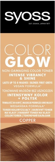 Syoss Color Glow Toner Koloryzujący Do Włosów Miedź 100 Ml | Sklep ...