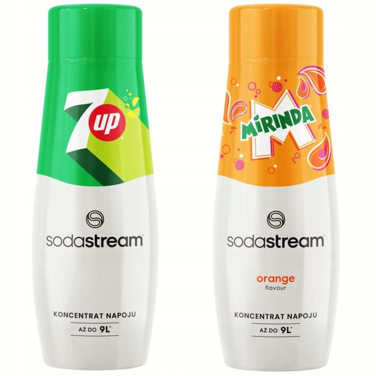 Syropy Do Saturatora Sodastream Mirinda 7Up 2 Szt - SodaStream | AGD ...