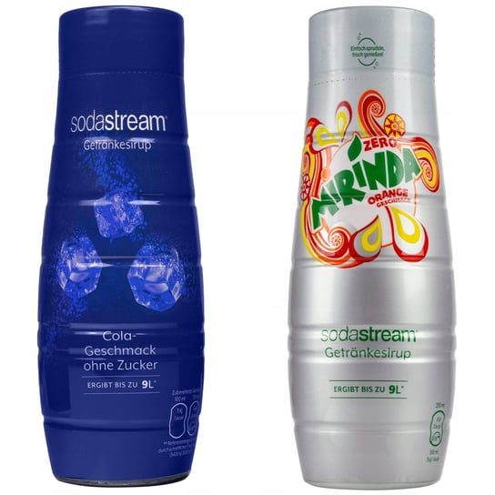 Syropy Sodastream Cola zero, Mirinda zero 440ml - SodaStream | AGD ...