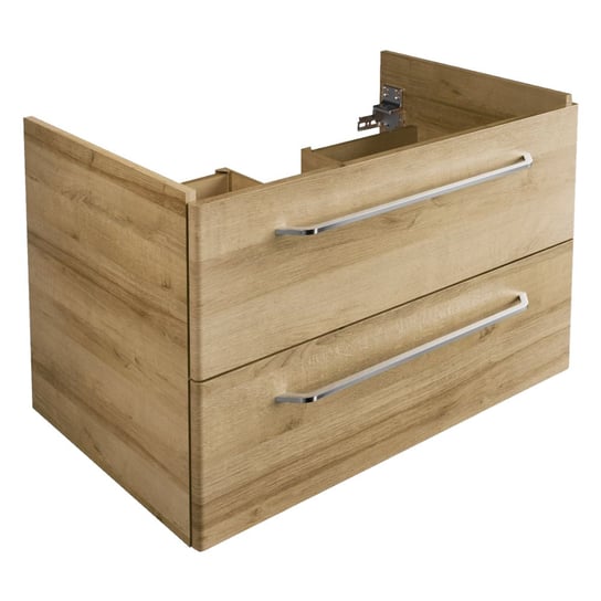 Szafka pod umywalkę 80 cm sękaty dąb Milano Fackelmann 84202 ...