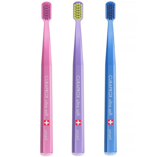 Szczoteczka Curaprox CS Smart ultra soft (multicolor) x3 | Sklep EMPIK.COM