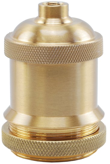 szczotkowane złoto oprawka e27 VINTAGE lampa pająk edison loft DIY handmade - Apmal | Sklep ...