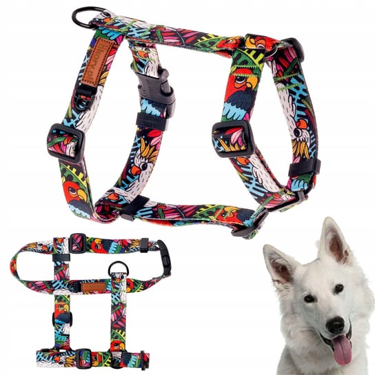 Szelki GUARD antyucieczkowe dla średniego psa collie M/L 25 mm Ukory birds - Ukory | Sklep EMPIK.COM