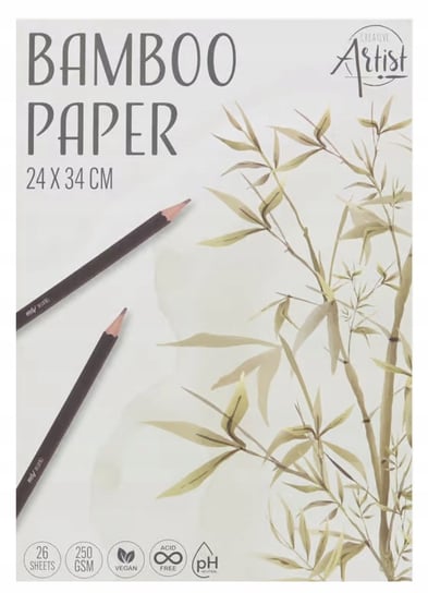 Szkicownik z papieru bambusowego 26 arkuszy 24x32 cm do prac artystycznych - ZDTRADING | Sklep ...