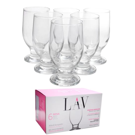 Szklanki Do Wody Napojów Soków Ren Lav Komplet 6 Szt 305 Ml - LAV | Sklep EMPIK.COM