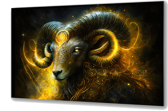 Szklany obraz do sypialni Znaki zodiaku Baran Aries 120x80 cm - Inna ...