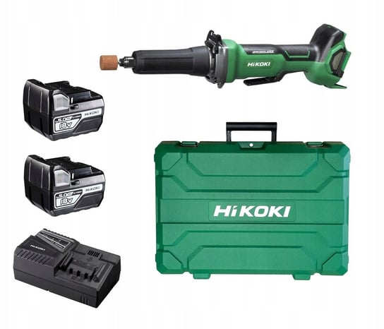 SZLIFIERKA PROSTA AKUMULATOROWA HIKOKI GP18DB WGZ 2x5,0Ah 18V REGULACJA OBR - Hikoki | Sklep ...