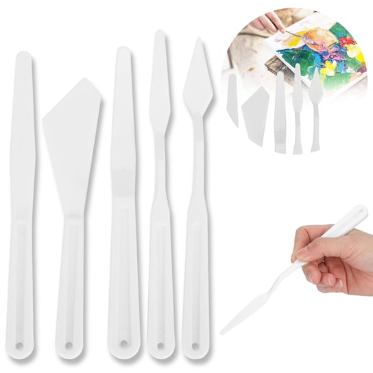 Szpachelki Malarskie Zestaw Szpachelek Malarskich Do Farb Plastikowe ...