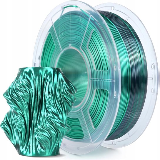 SZPULA FILAMENT SUNLU 1.75 mm SILK PLA+ Plus Brass 1kg Dokładność 0,02 ...
