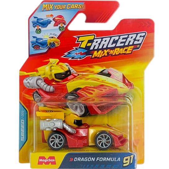 T-RACERS 2.0 MIX 'N RACE MAGIC BOX SPEED 001 AUTO POJAZD DRAGON FORMULA ...