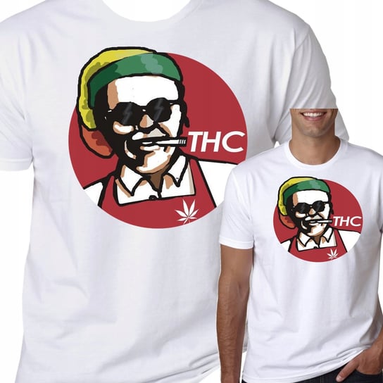 T-Shirt Koszulka Marihuana Ganja Kfc Thc Xxl 0386 - Inna marka | Moda ...