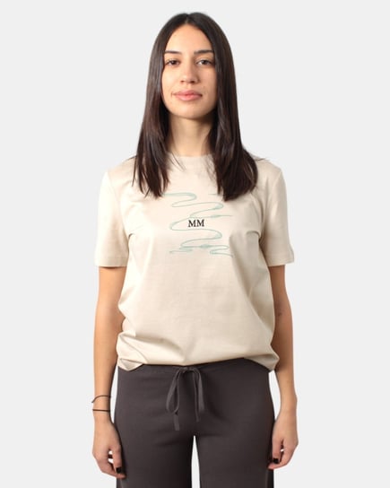 T-Shirt Max Mara Leisure Mod. Uta - 002 Sabbia - Inna marka | Moda ...