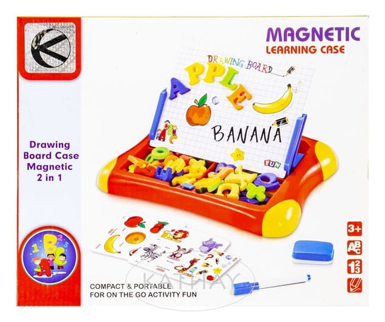 Tablica 2 W1 Magnetyczna Literki Zwierzątka - Inna marka | Sklep EMPIK.COM