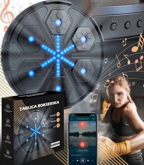 Tablica Bokserska Ścienna Elektroniczna Do Treningu Ćwiczeń Boks ...