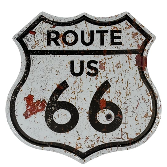 Tablica Tabliczka Route 66 Znak Logo USA America Blacha Ozdobna - Inna marka | Sklep EMPIK.COM