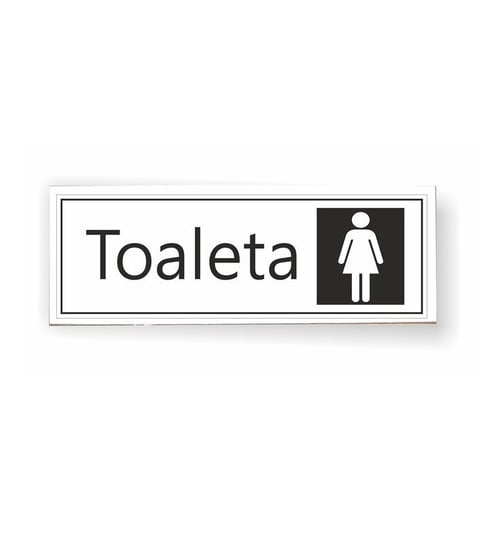 Tabliczka 04 - TOALETA (damska) - TC/04/1268 - Inna marka | Sklep EMPIK.COM