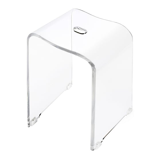 Taboret akrylowy krzesło MODERN LOOK Q-BATH 1564 - magiczna-łazienka ...