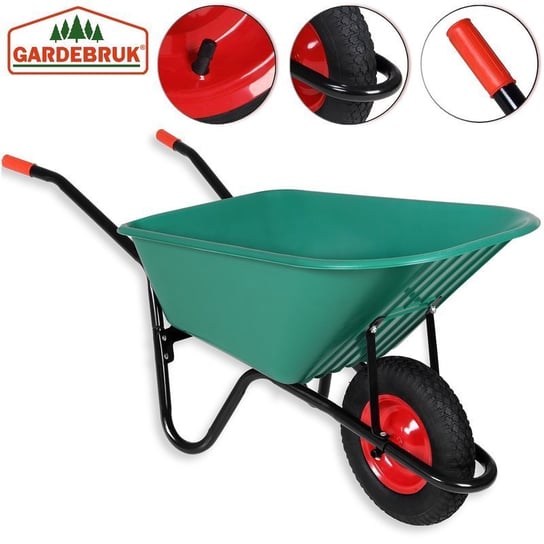 TACZKI TACZKA OGRODOWA BUDOWLANA 100L 150 kg - wideShop | Sklep EMPIK.COM