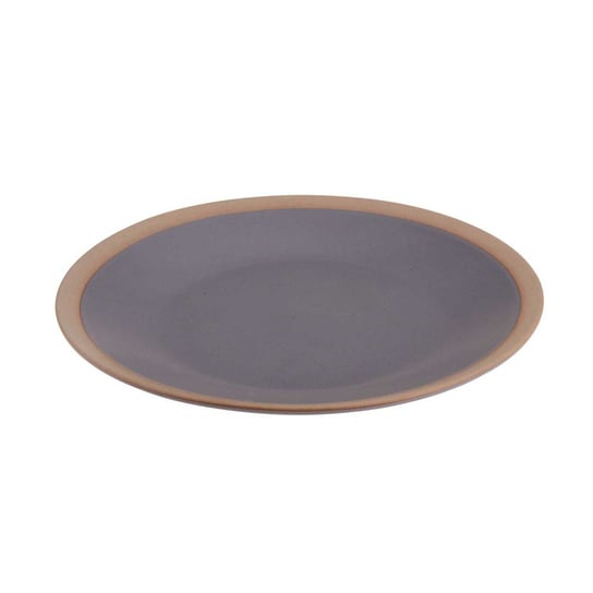 Talerz obiadowy Clay brązowy 26,5cm - Siaki Collection | Sklep EMPIK.COM