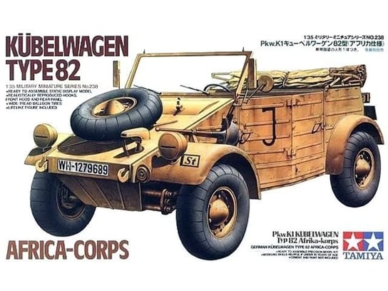Tamiya 35238 Kuebelwagen Type82 (Africa) 1/35 - Inna marka | Sklep ...