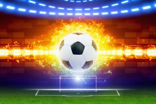 Tapeta piłka nożna, football, boisko, na wymiar. Nr. 107A - Deco-Wall ...