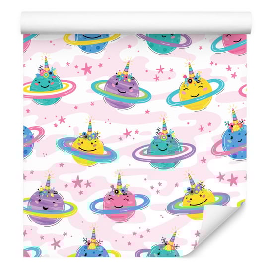 Tapeta Ścienna Dla Dzieci Kosmos Planety Gwiazdy - Muralo | Sklep EMPIK.COM