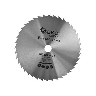 Tarcza piła do drewna 300x32x40T Geko - Inna marka | Sklep EMPIK.COM