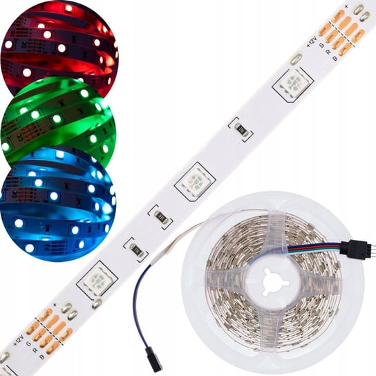 Taśma LED Pasek 12V 36W 150LED 5050 RGB 10mm 5m - wyprzedaż - Lumiled ...