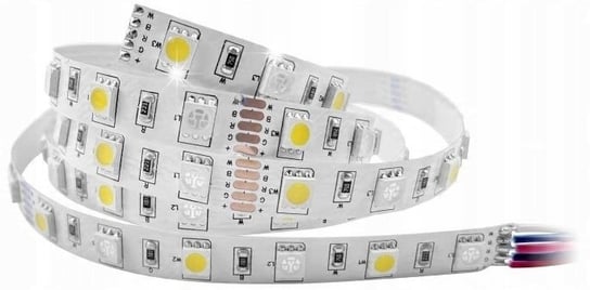 TAŚMA LED RGBW SAMSUNG CHIPSET 5050 WODOODPORNA 12V 60 LED/m 14,4W/m 5m ...