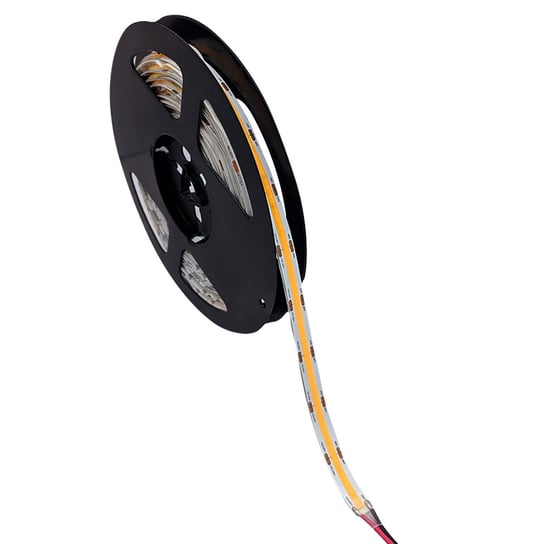 Taśma pasek LED COB 5 metrów 10W na 1 metr ciepła barwa 12V IP65 Kanlux ...